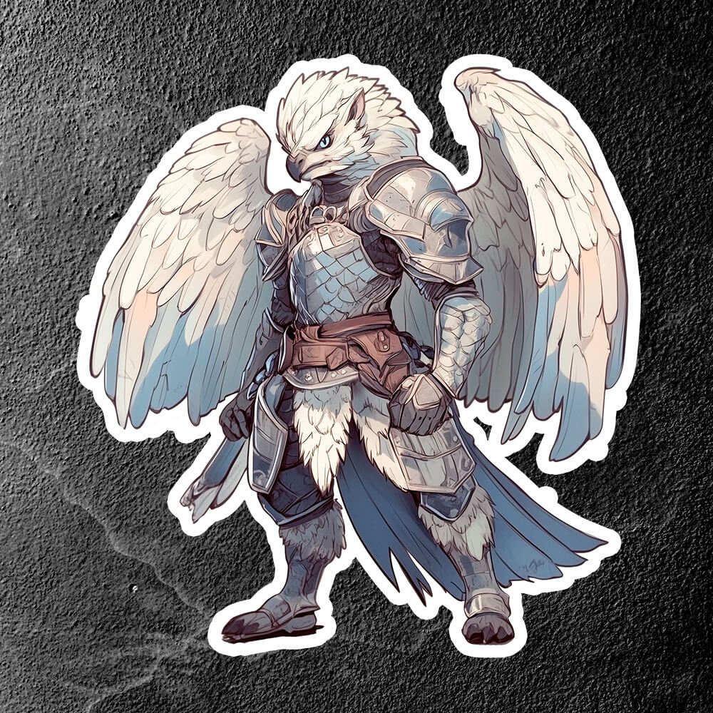 Griffon’s Roar - Vinyl Sticker – QuestBourne