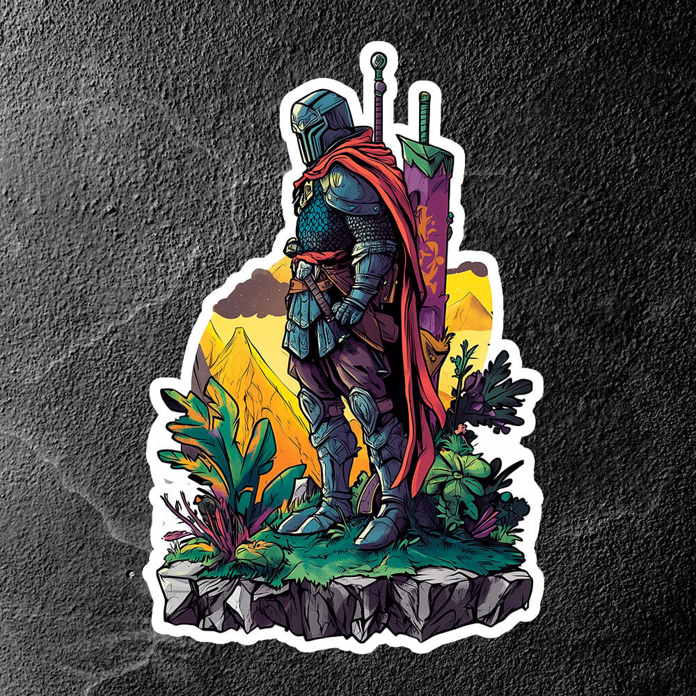 Warrior - Vinyl Sticker – QuestBourne