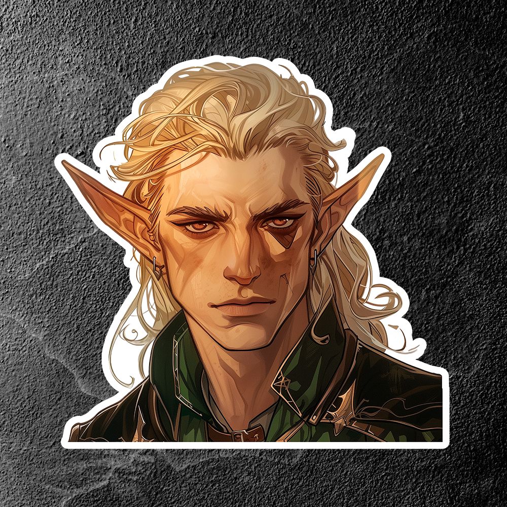 Elf Guardian - Vinyl Sticker – QuestBourne
