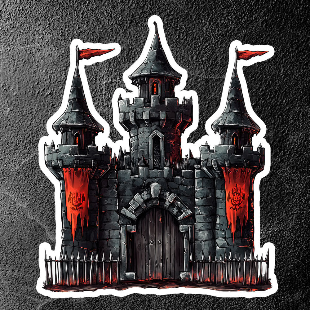Orc Fortress - Vinyl Sticker – QuestBourne
