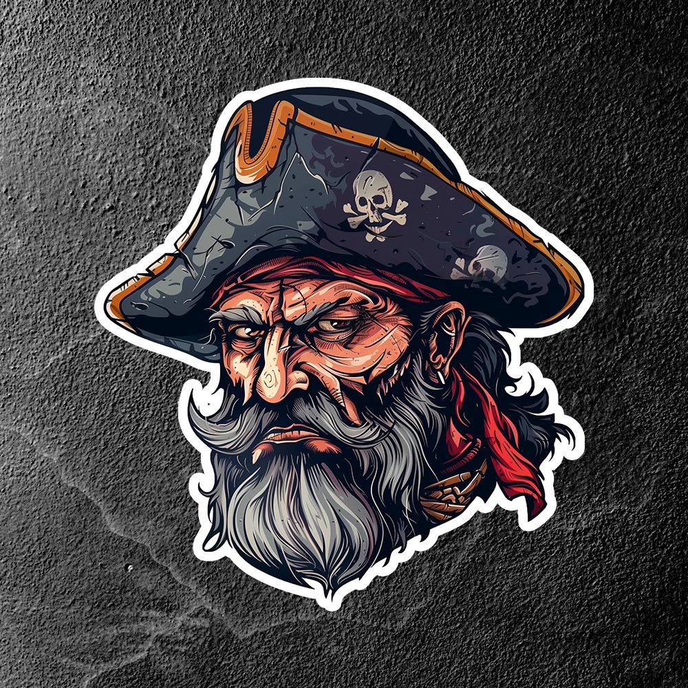 Dread Pirate - Vinyl Sticker – QuestBourne