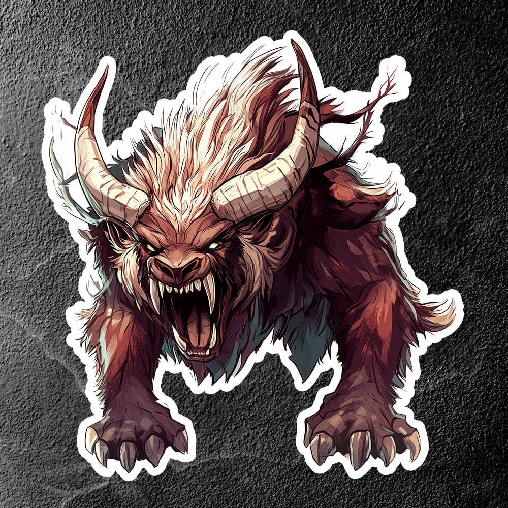 Fierce Guardian - Vinyl Sticker – QuestBourne