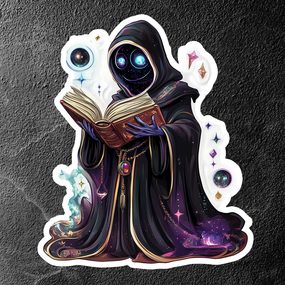Astral Librarian’s Secret - Vinyl Sticker – QuestBourne