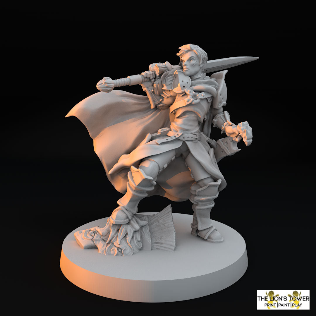 Captain Amara - Tabletop Miniature – QuestBourne