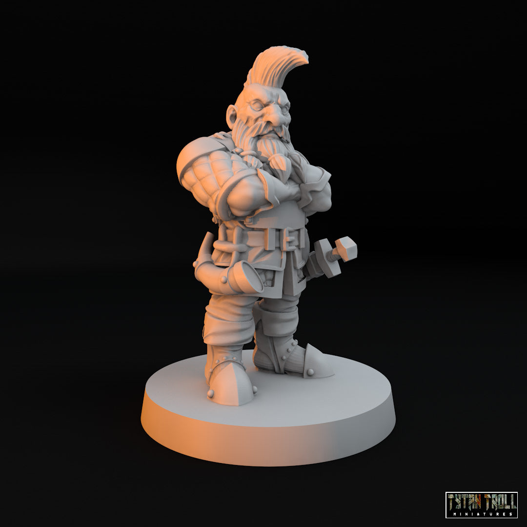 Dwarf 03 - Tabletop Miniature – QuestBourne