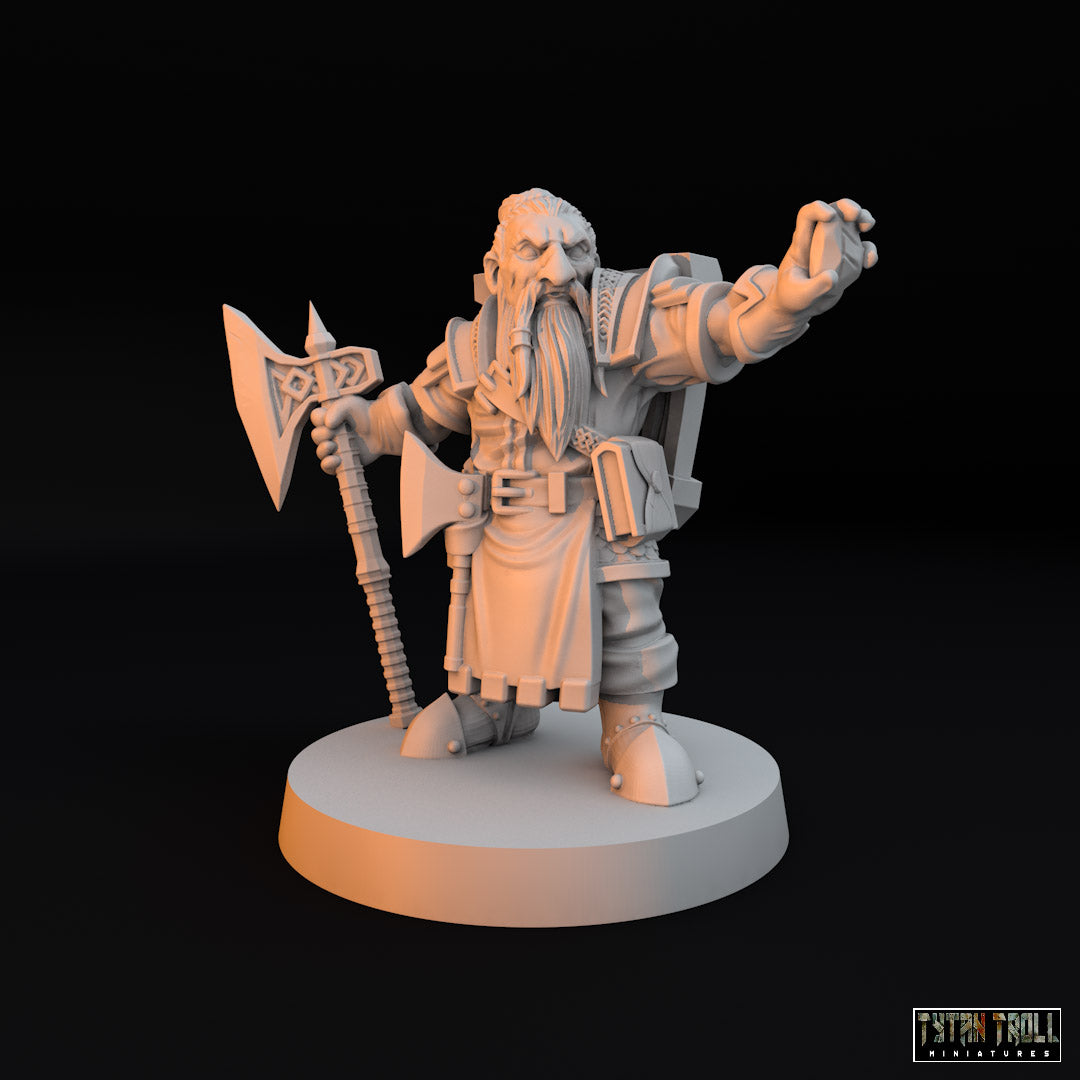 Dwarf 05 - Tabletop Miniature – QuestBourne