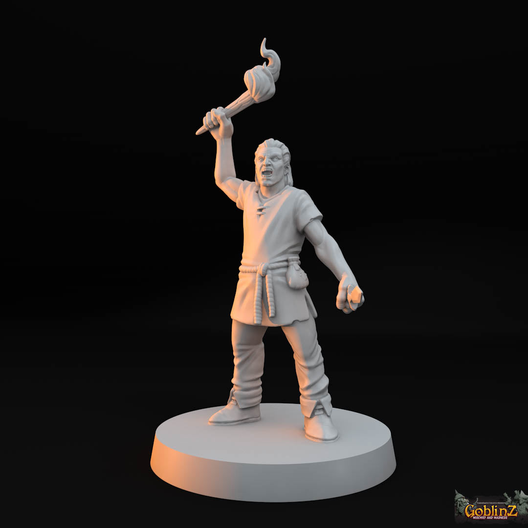 Village Defender 1 - Tabletop Miniature – QuestBourne