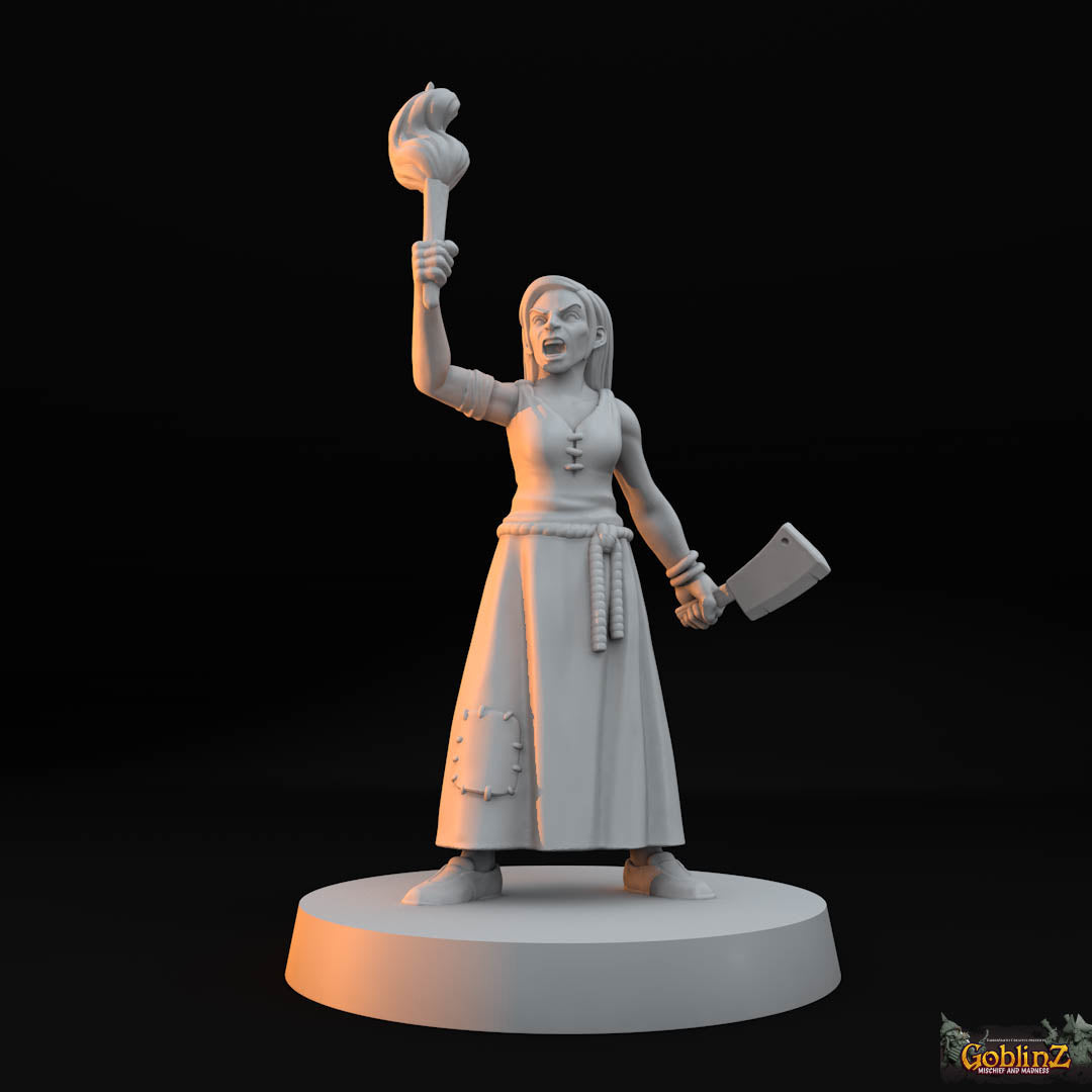 Village Defender 5 - Tabletop Miniature – QuestBourne
