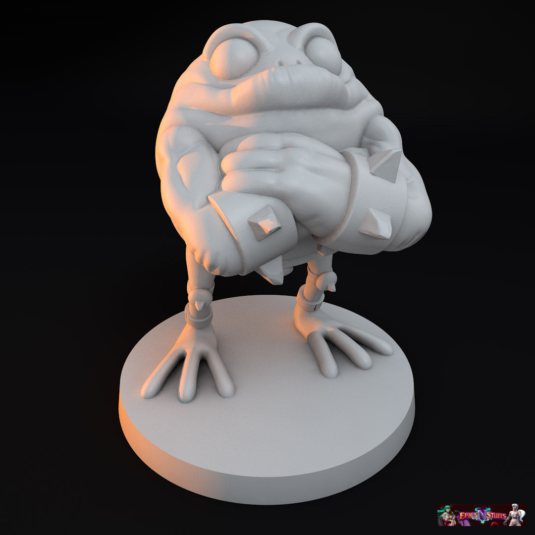 Frogfolk Battlefrog - Tabletop Miniature – QuestBourne