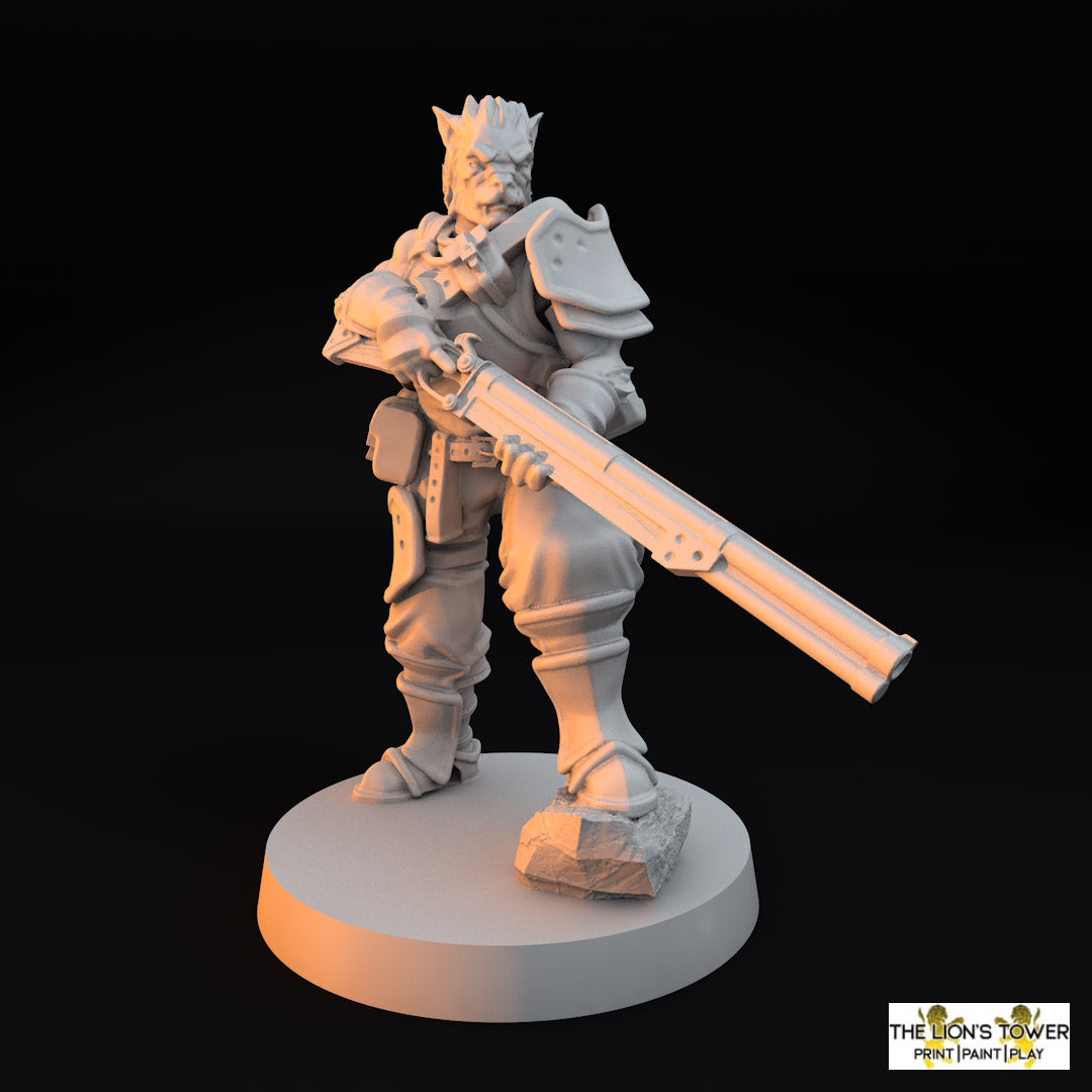 King's Guard Riflemen 1 - Tabletop Miniature – QuestBourne
