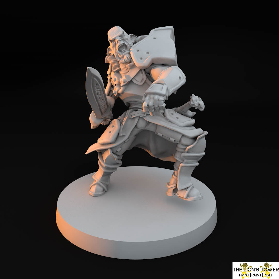 King's Guard Greatsword 6 - Tabletop Miniature – QuestBourne
