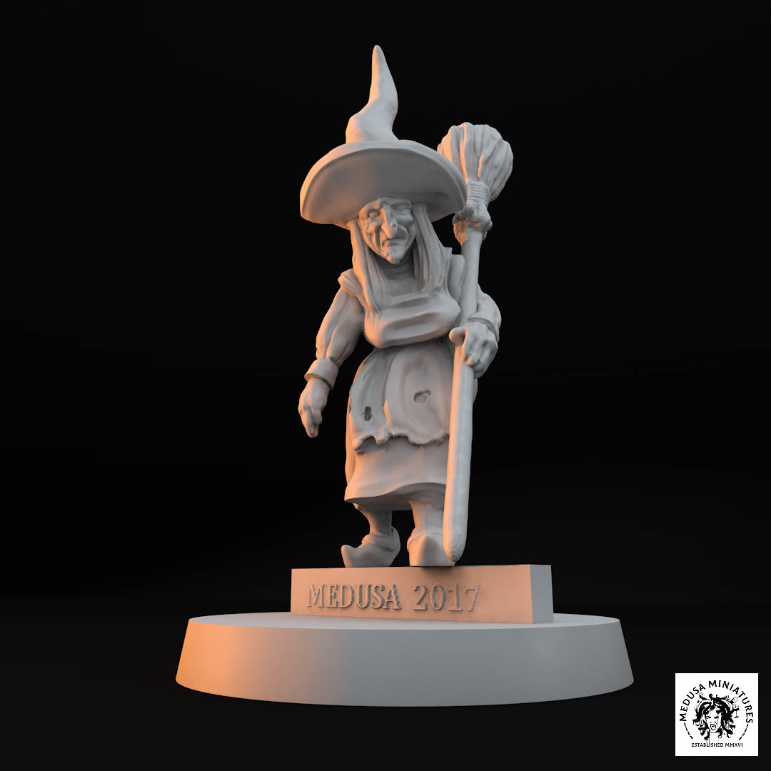 Witch - Tabletop Miniature – QuestBourne
