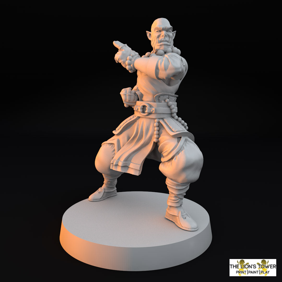 Monk 2 - Tabletop Miniature – QuestBourne