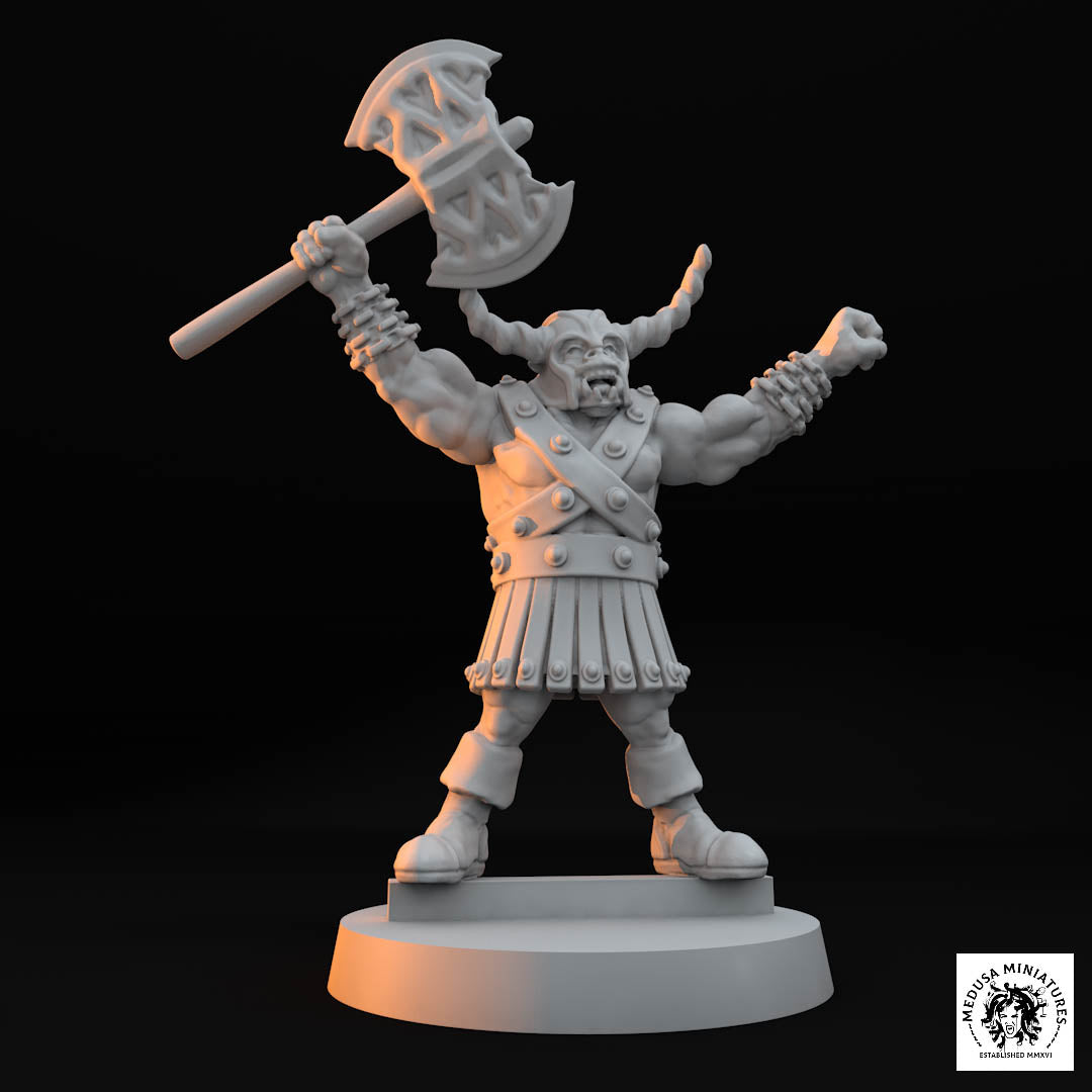 Orc Soldier Gladiator - Tabletop Miniature – QuestBourne
