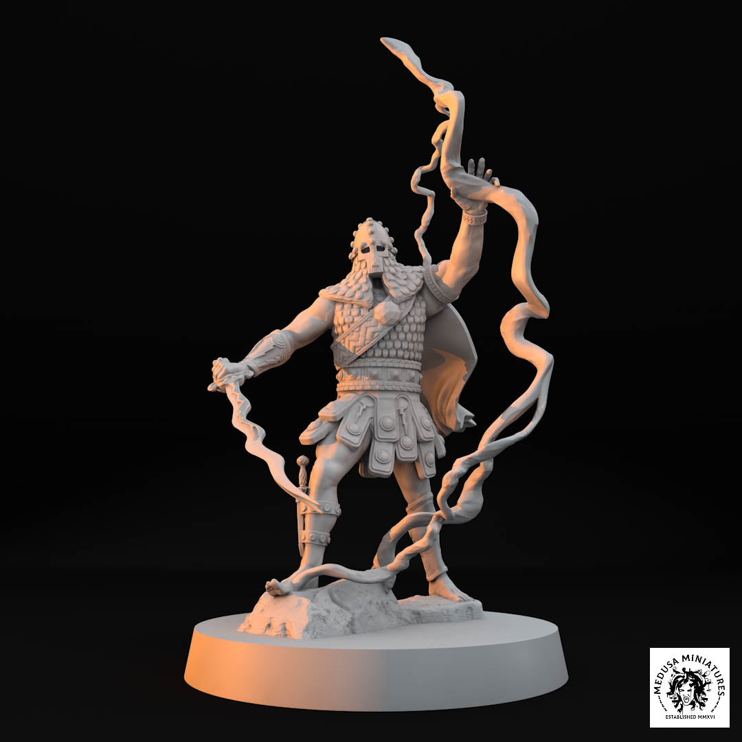 Storm Giant Warrior with Lightning - Tabletop Miniature – QuestBourne