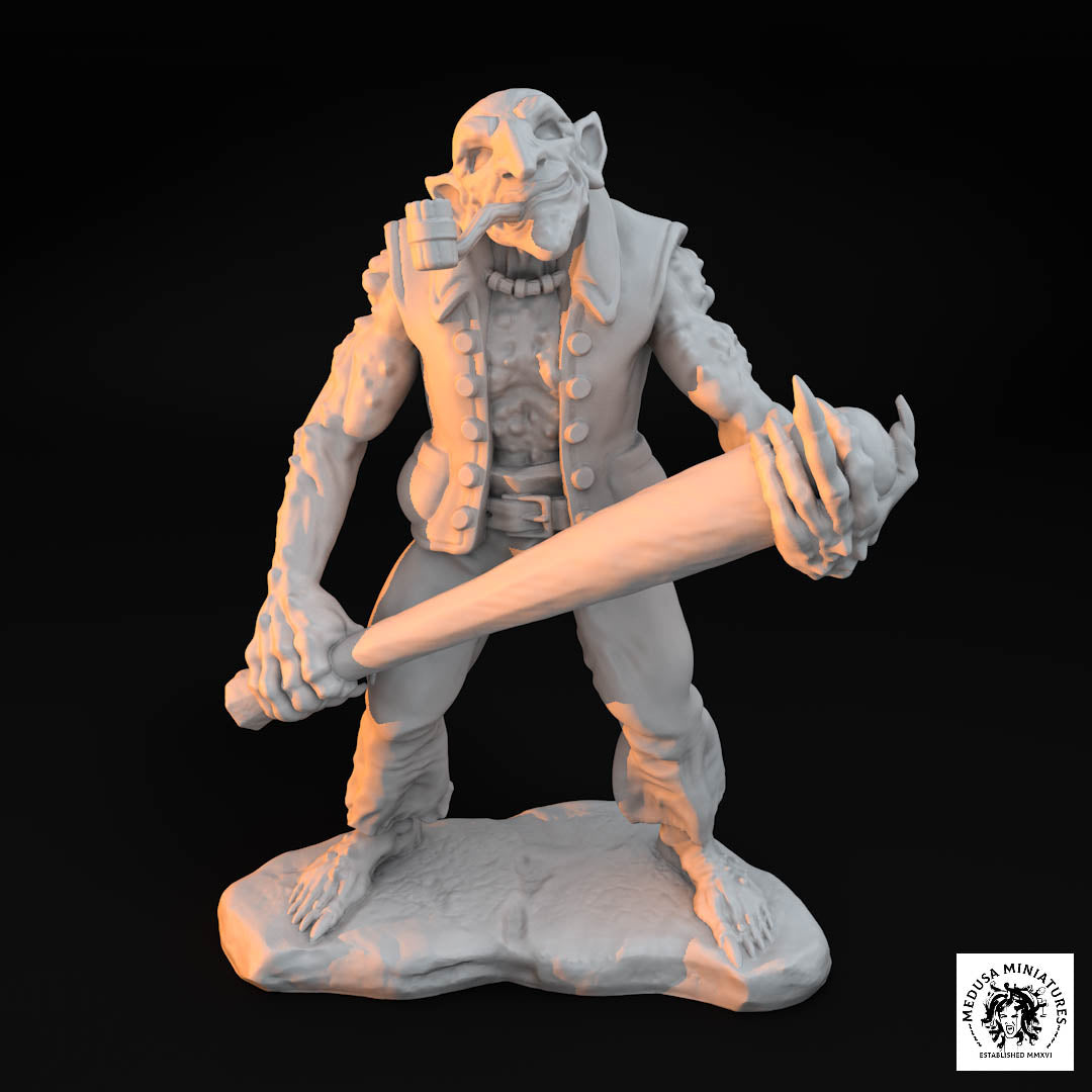 Troll 05 Gangster Pipe - Tabletop Miniature – QuestBourne