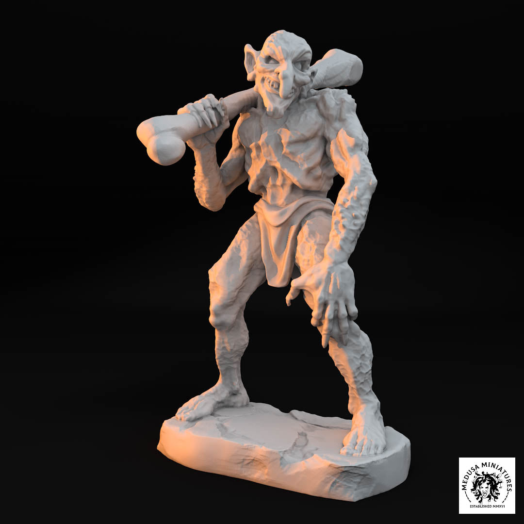 Troll 09 Skinny - Tabletop Miniature – QuestBourne