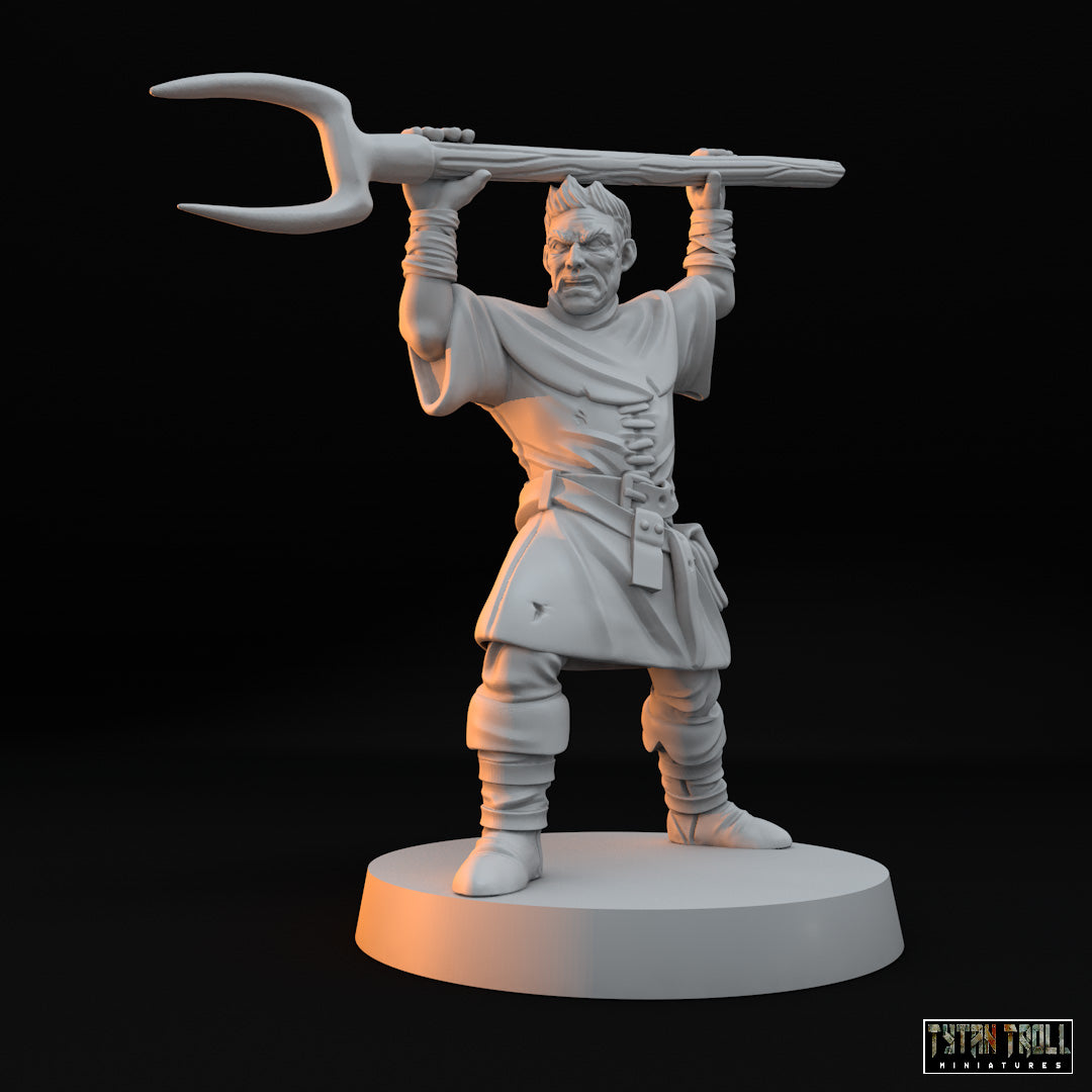 Villager 03 - Tabletop Miniature – QuestBourne
