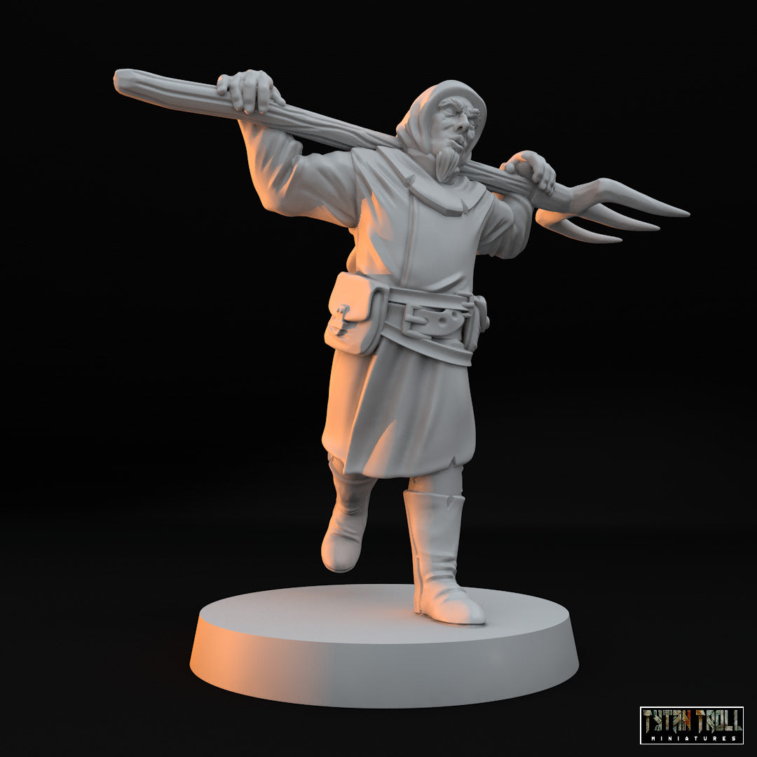 Villager 08 - Tabletop Miniature – QuestBourne