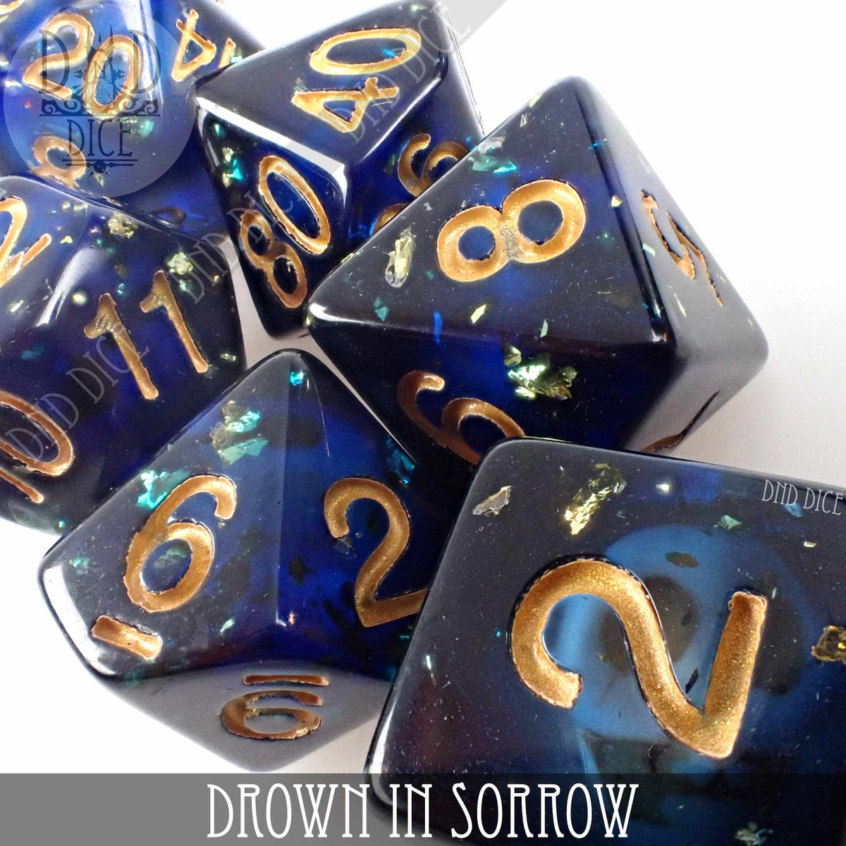 Drown in Sorrow - Dice Set – QuestBourne