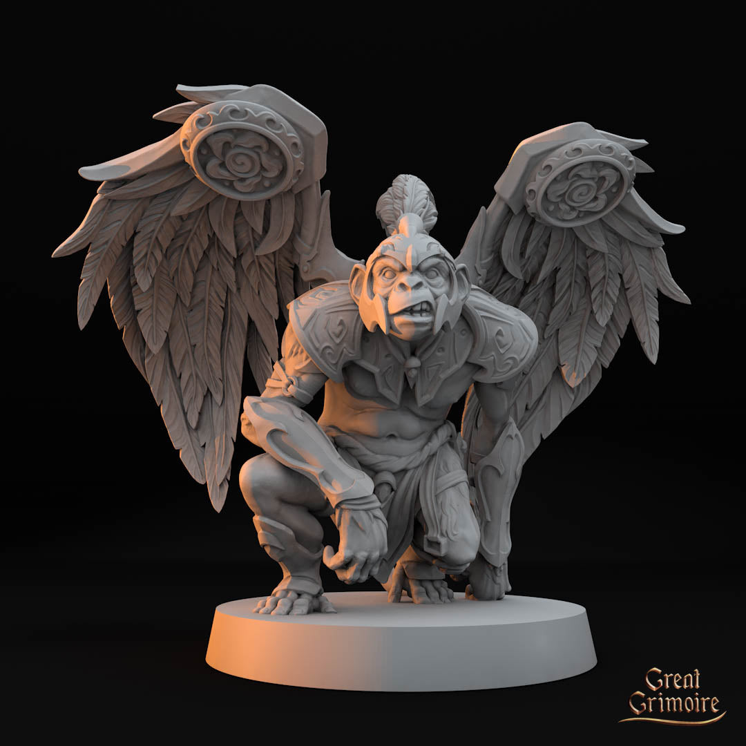 Winged Monkey 2 - Tabletop Miniature – QuestBourne