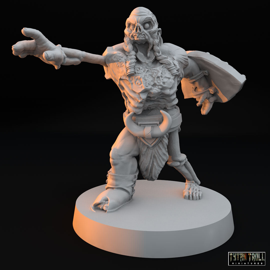 Zombie Dwarf 02 - Tabletop Miniature – QuestBourne