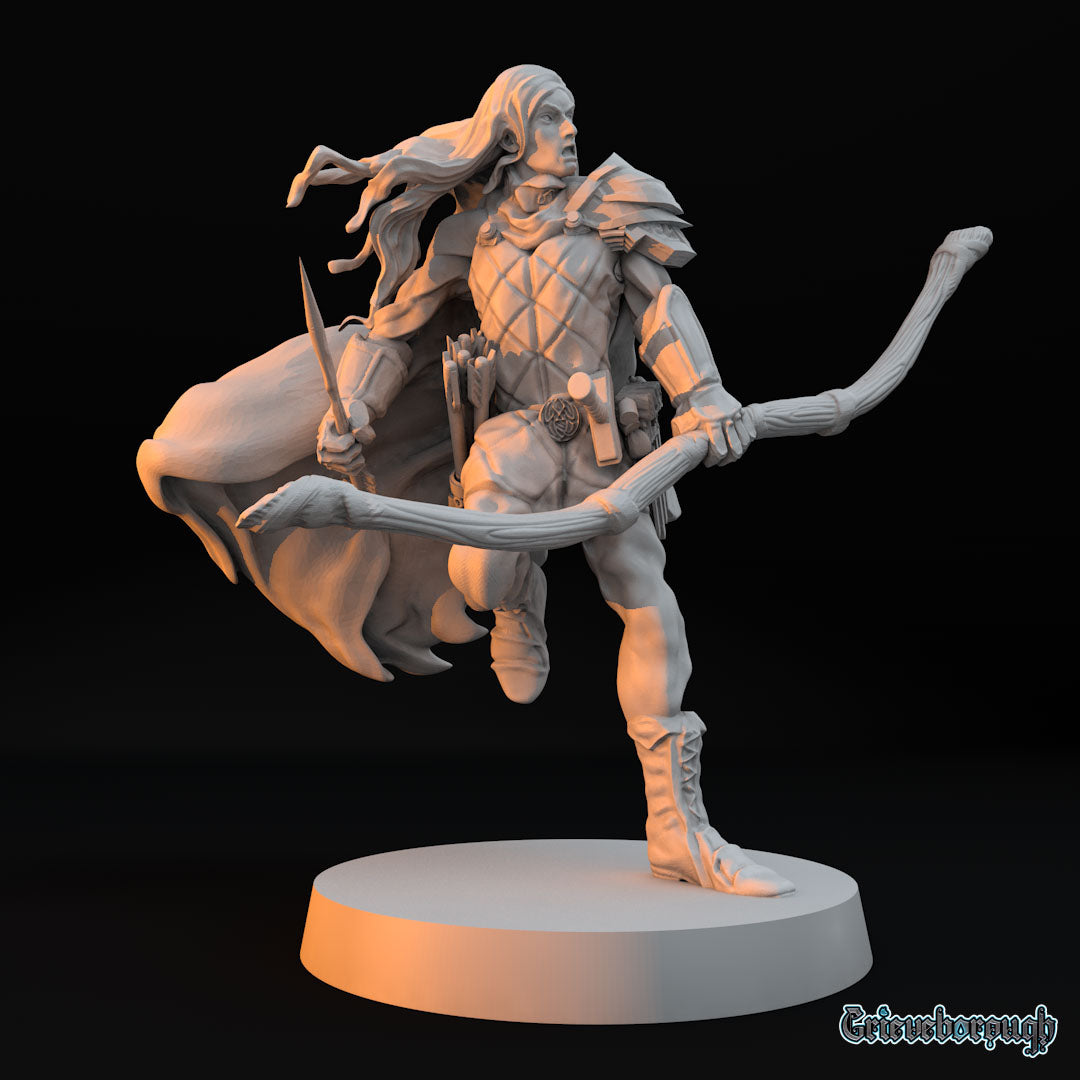 Long Bow Male 2 - Tabletop Miniature – QuestBourne