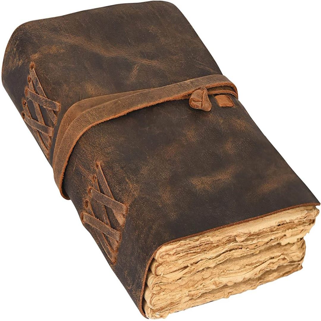 Vintage Leather Journal Notebook – QuestBourne