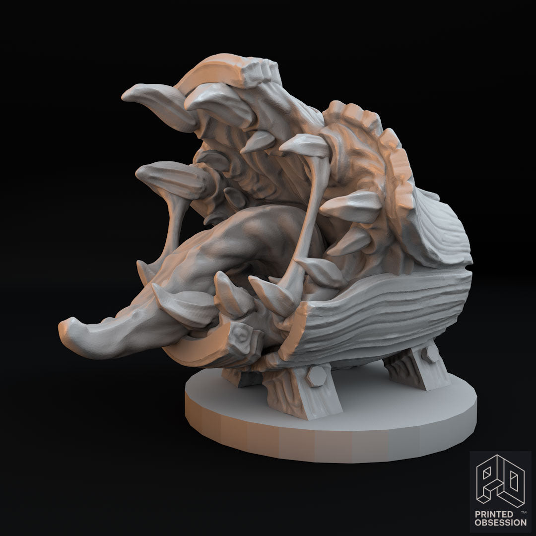 Barrel Mimic Tabletop Miniature - QuestBourne