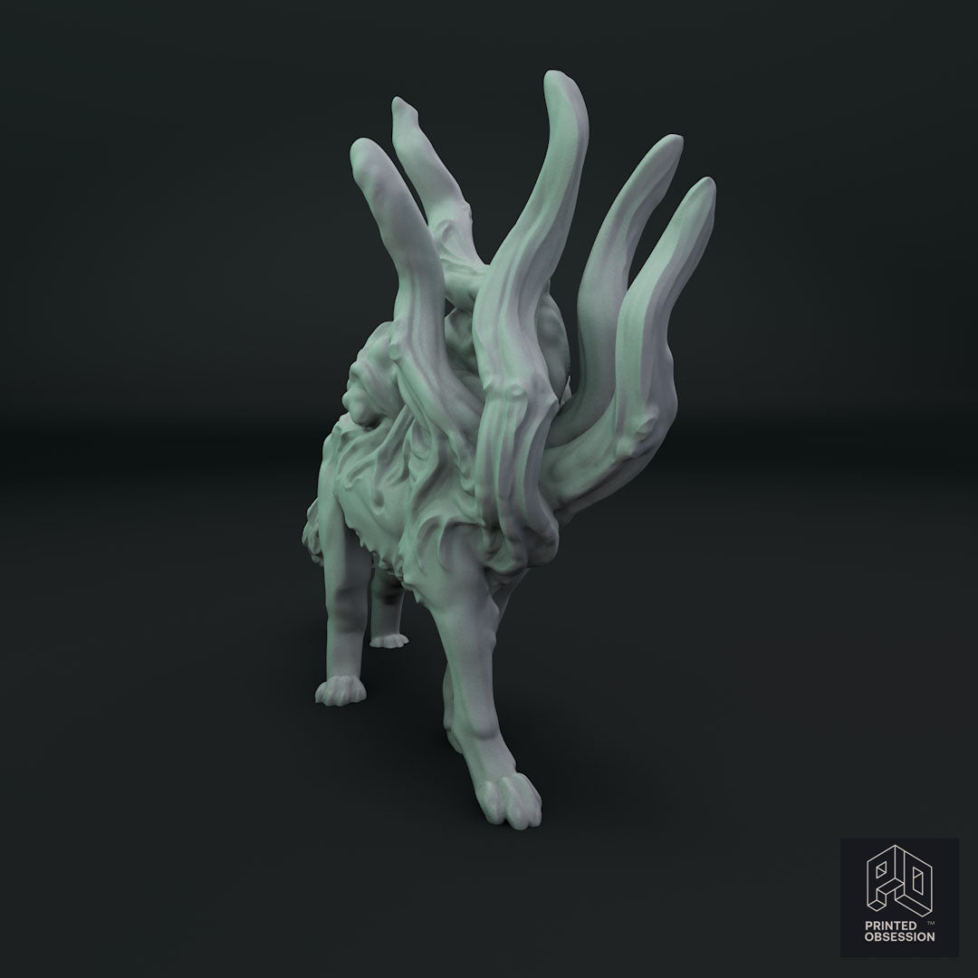 Corrupted Wolf 1 Tabletop Miniature – QuestBourne