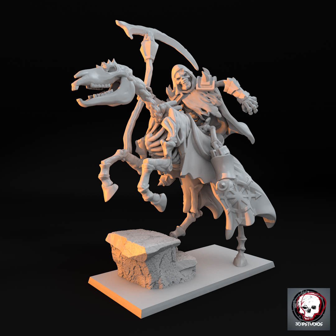 Death Skeleton Horseman - Tabletop Miniature – QuestBourne