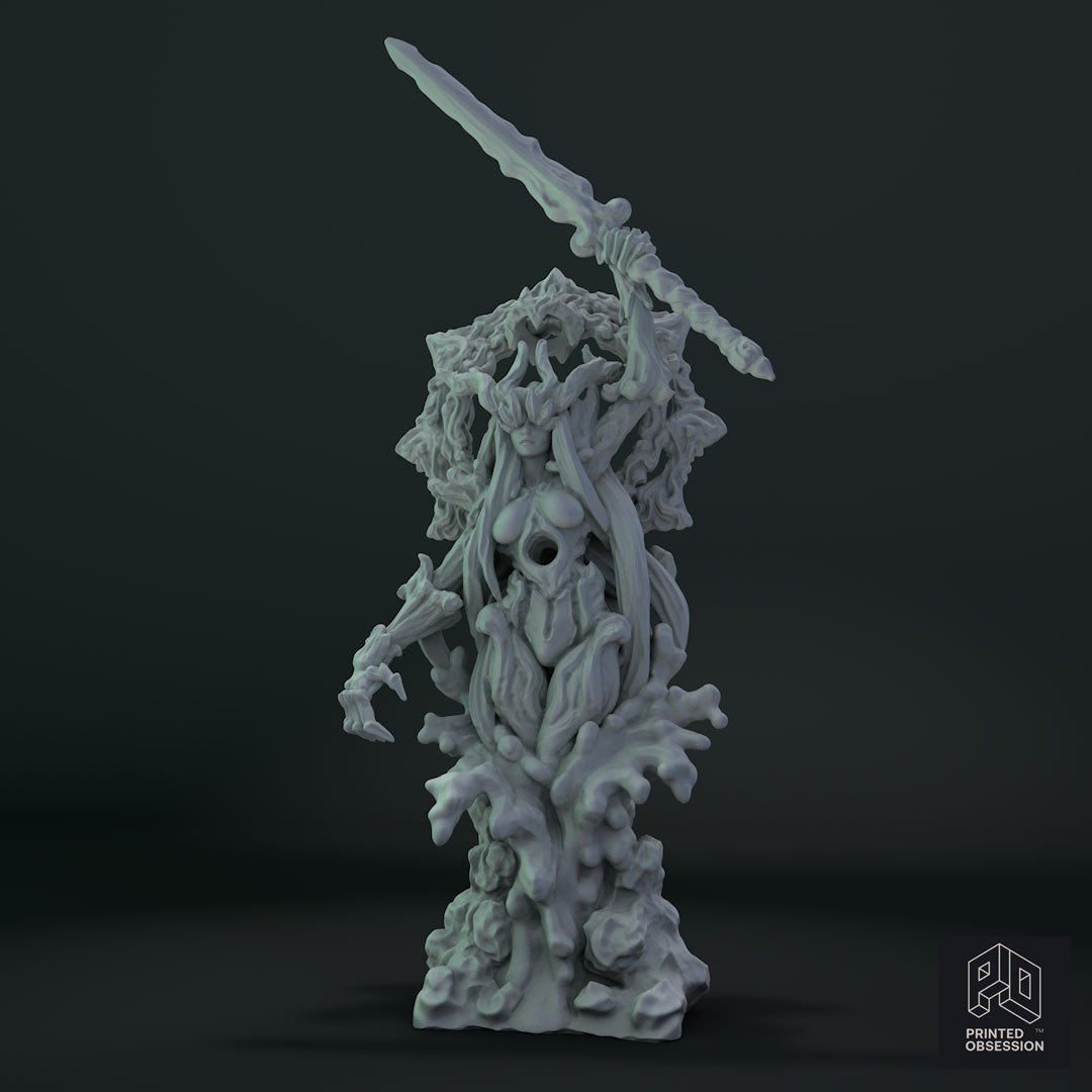 Fire Queen Tabletop Miniature – QuestBourne