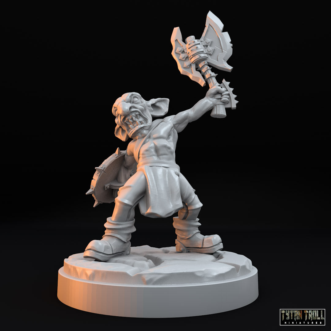 Goblin Attack Warrior 1 - Tabletop Miniature – QuestBourne