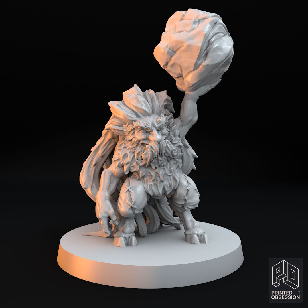 Korred Rock thrower - Tabletop Miniature – QuestBourne