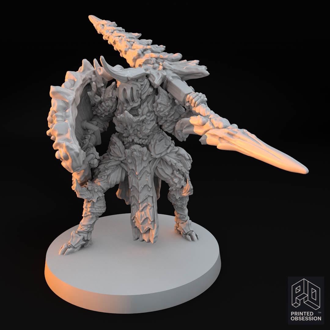 Heavy Lancer - Male - Tabletop Miniature – QuestBourne
