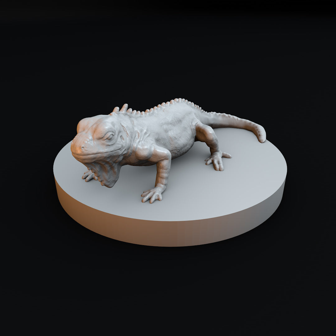 Lizard Tabletop Miniature – QuestBourne