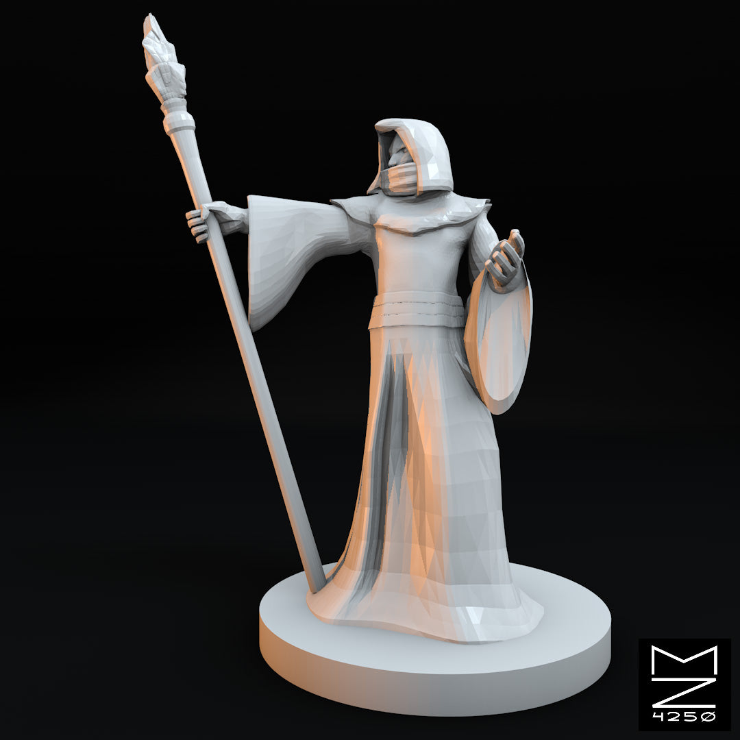 Human Sorcerer 1 Tabletop Miniature – QuestBourne