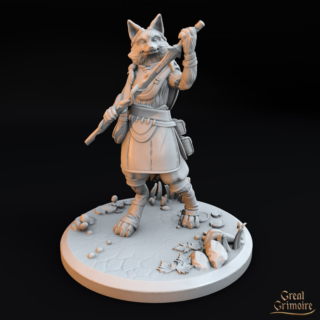 Maple, the Fox Collector Tabletop Miniature – QuestBourne