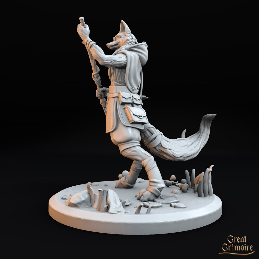 Maple, the Fox Collector Tabletop Miniature – QuestBourne
