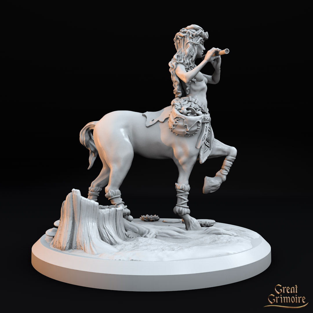 Orelaia, the Centaur Bard Tabletop Miniature – QuestBourne