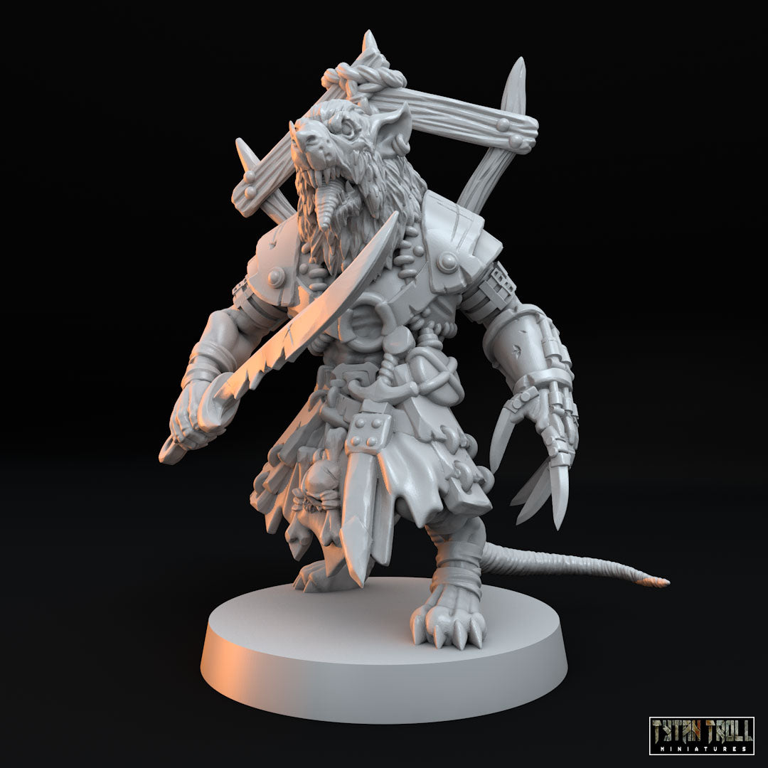 Ratman Sword 01 - Tabletop Miniature – QuestBourne