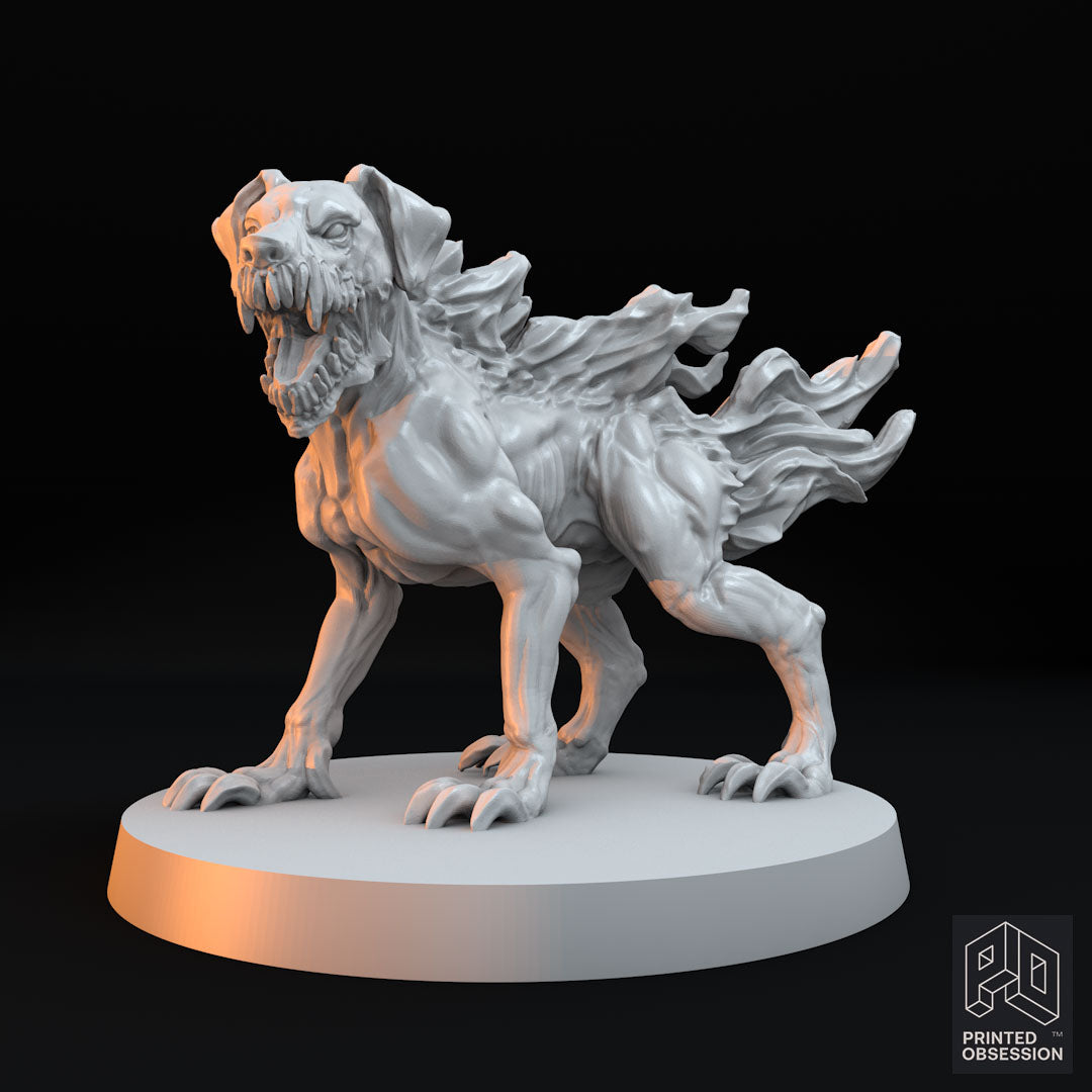 Shadow Mastiff 1 - Tabletop Miniature – QuestBourne