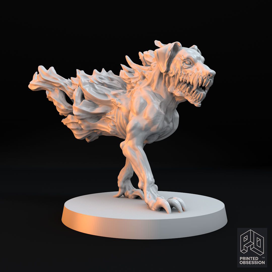 Shadow Mastiff 3 - Tabletop Miniature – QuestBourne