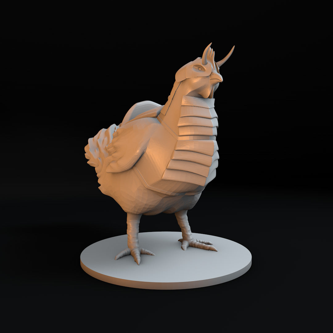 War Chicken Tabletop Miniature - QuestBourne