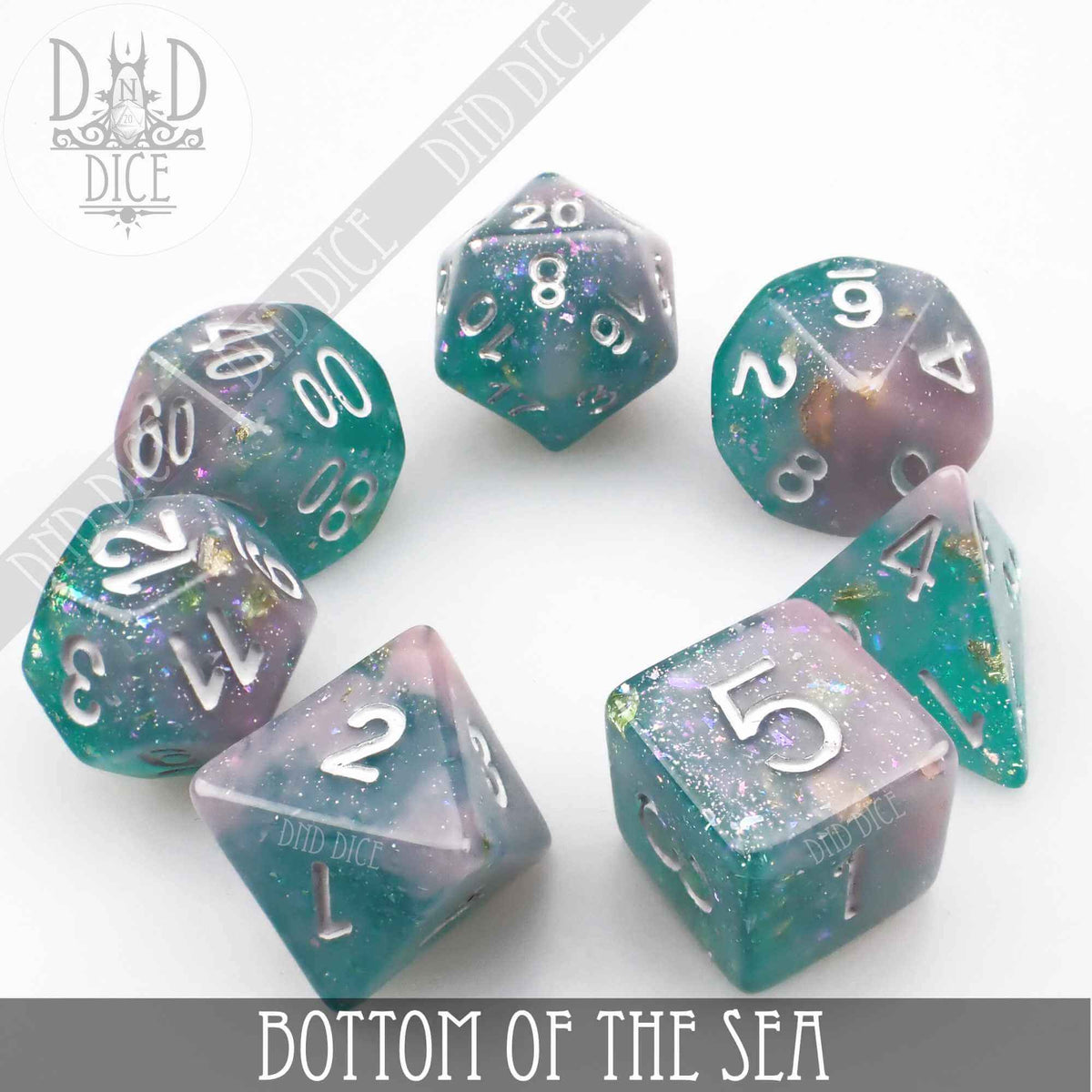 Bottom of the Sea - Dice Set – QuestBourne