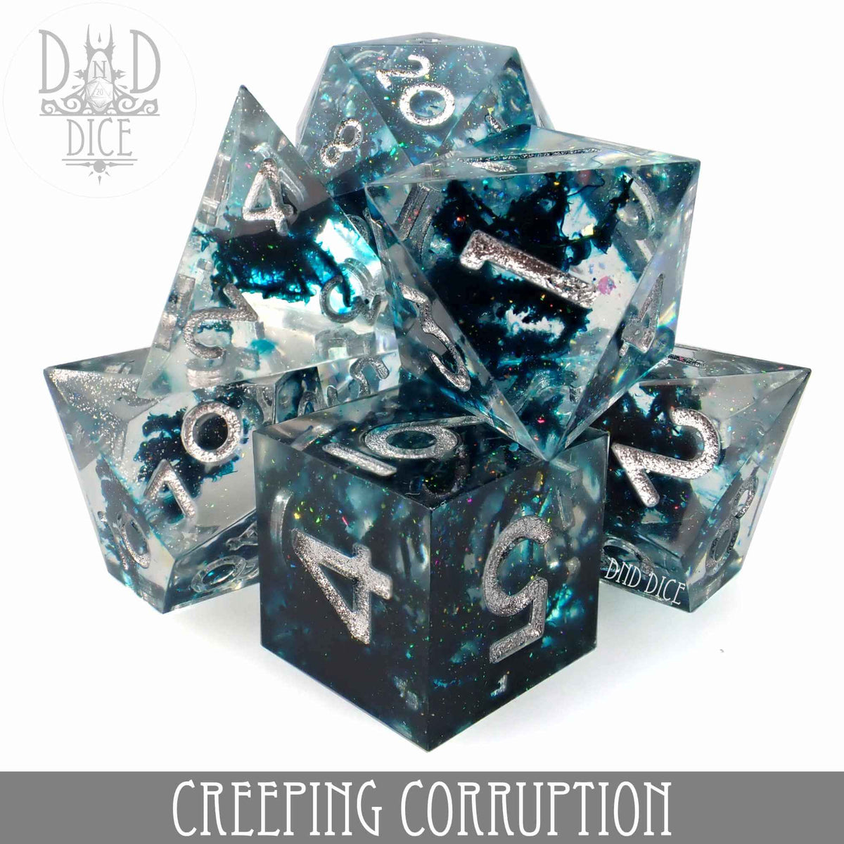 Creeping Corruption Handmade - Dice Set – QuestBourne