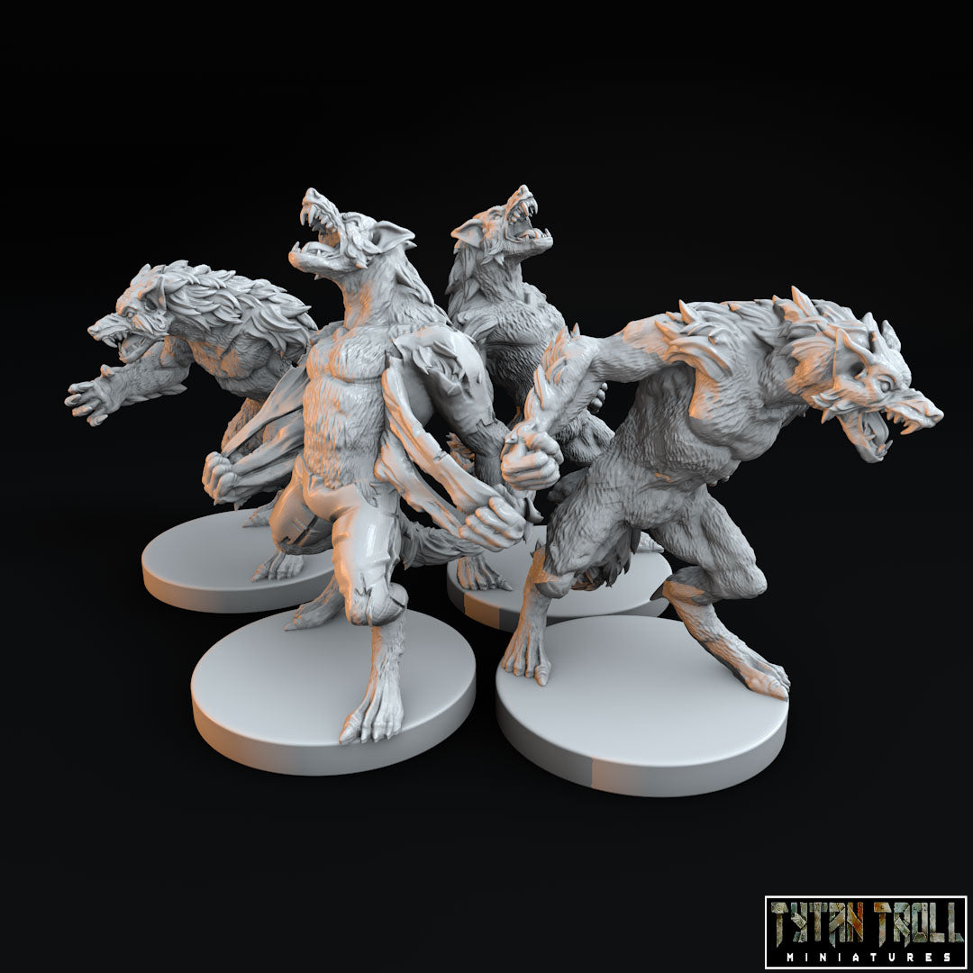 Werewolf Tabletop Miniature Bundle - QuestBourne
