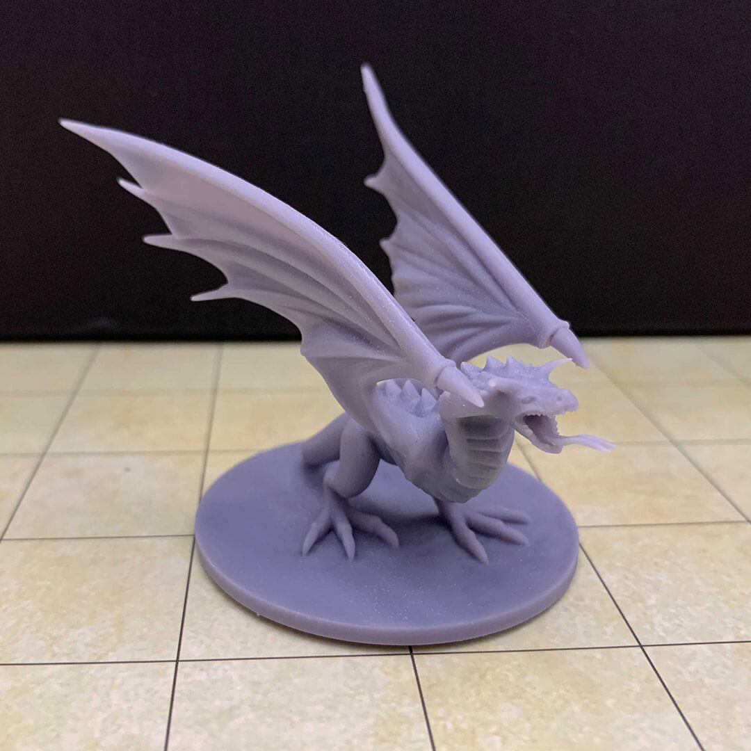 Legendary Wyvern Tabletop Miniature - QuestBourne