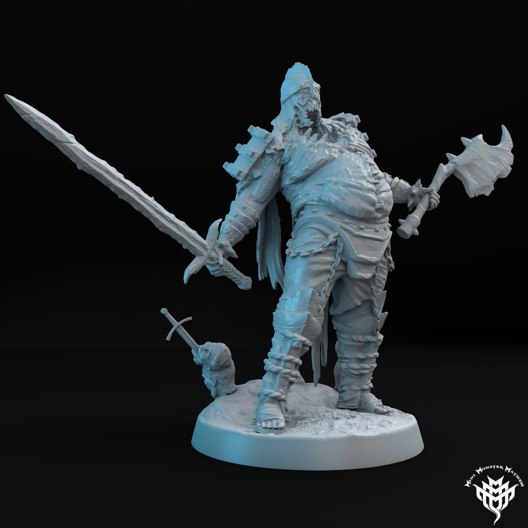 Rise of the Zombie Knight 1 Tabletop Miniature - QuestBourne