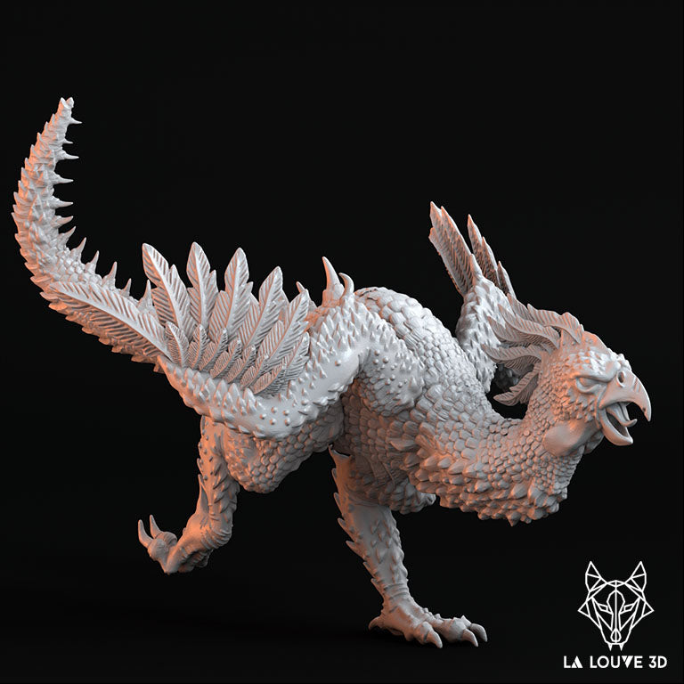 Cockatrice 2 Tabletop Miniature – QuestBourne